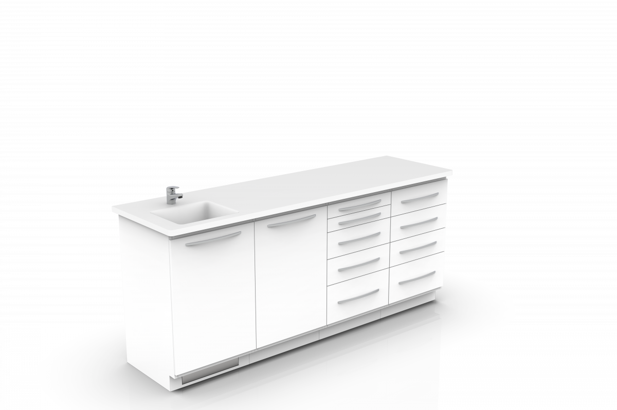 Foot Controlled Clinical Bench - Hospitallium